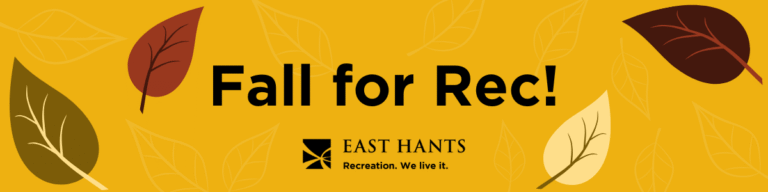 Fall 2025 Recreation Guide - Municipality of East Hants